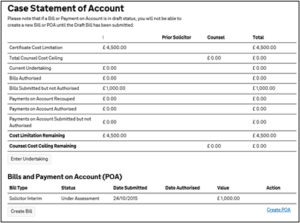 Submit an LAA assessed Bill – Legal Aid Learning