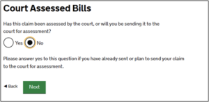 Submit an LAA assessed Bill – Legal Aid Learning