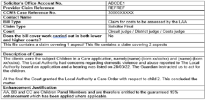 CCMS Provider: Supporting Documentation – Legal Aid Learning