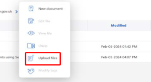 Submitting documents using Secure File Exchange – Legal Aid Learning