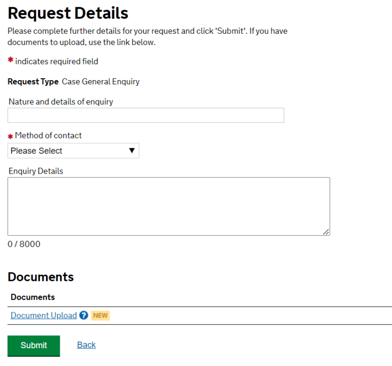 CCMS Provider: Submit a Case Query – Legal Aid Learning