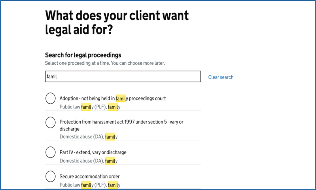Introduction to Apply for civil legal aid – Legal Aid Learning